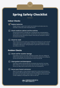 Spring Safety Checklist | Habush Habush & Rottier